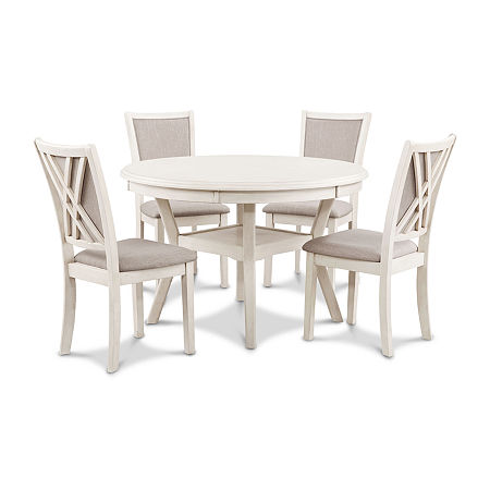 Click here for Amy 5-pc. Rectangular Dining Set  One Size  Beige prices