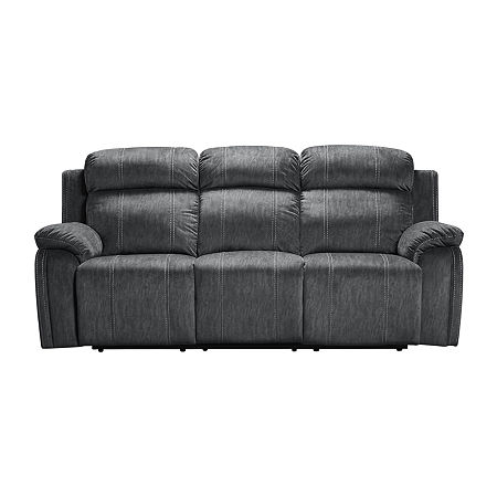 Click here for Tango Pad-Arm Reclining Sofa  One Size  Gray prices