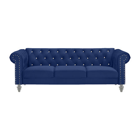 Click here for Emma Roll-Arm Sofa  One Size  Blue prices