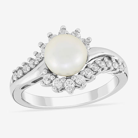 Click here for Womens 7MM White Cultured Freshwater Pearl Sterlin... prices