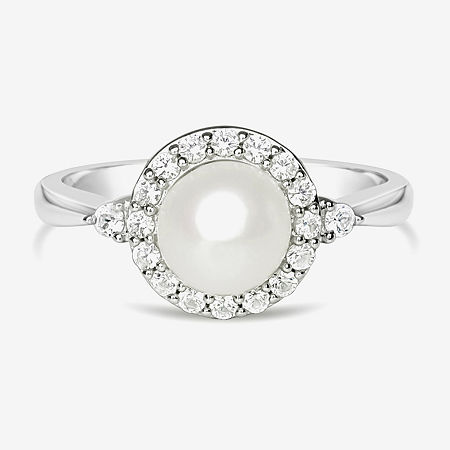 Click here for Cultured Freshwater Pearl & Lab-Created White Sapp... prices
