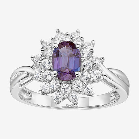 Click here for Womens Lab Created Blue Alexandrite Sterling Silve... prices