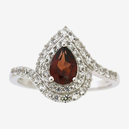 Click here for Womens Genuine Red Garnet Sterling Silver Cocktail... prices