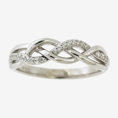Click here for Womens 1/10 CT. T.W. Natural White Diamond Sterlin... prices