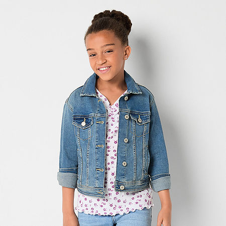 Click here for Thereabouts Little & Big Kid Girls Denim Lightweig... prices