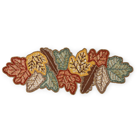 Click here for Homewear Lavonne Leaves Beaded Table Runners  One... prices