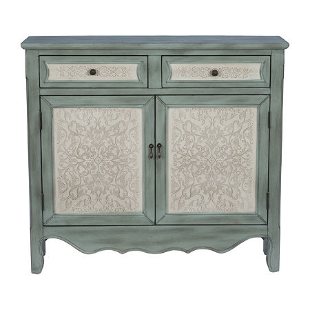 Click here for Chemel 2-Drawer Console Table  One Size  Blue prices