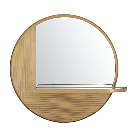 Click here for Safavieh 24 X 24 Gold Maileen Wall Mount Round Wal... prices