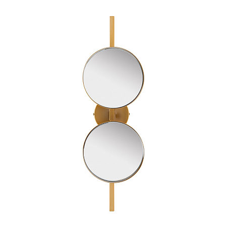 Click here for Safavieh 7.25 X 25 Gold Ileva Wall Mount Round Wal... prices