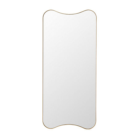 Click here for Safavieh 14 X 31 Gold Hyla Wall Mount Wall Mirror... prices