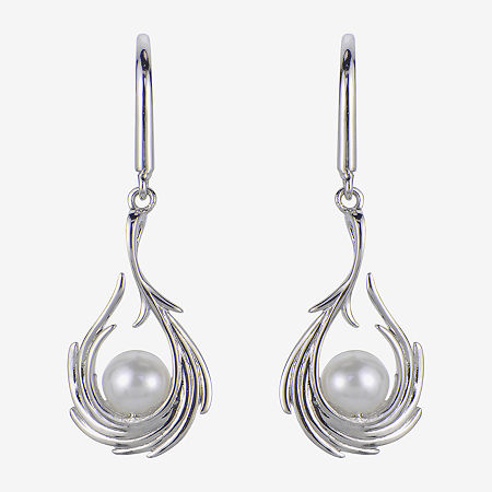 Click here for Womens White Cultured Freshwater Pearl Sterling Si... prices