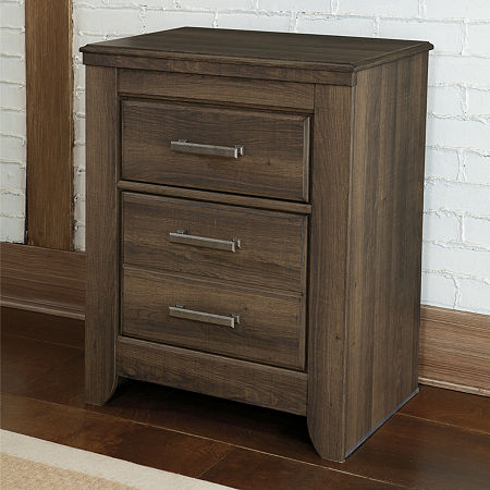 Click here for Signature Design by Ashley Juararo Two Drawer Nigh... prices