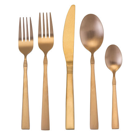 Click here for MegaChef Cravat 20-pc. 18/10 Stainless Steel Flatw... prices