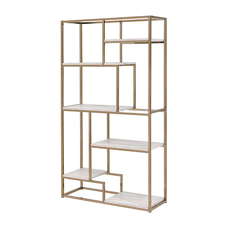 Click here for Klellia Home Office Collection 6-Shelf Bookcase  O... prices