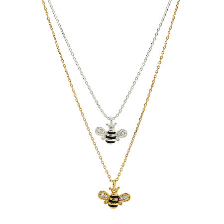 Click here for Sparkle Allure Womens Cubic Zirconia 2-pc. Necklac... prices