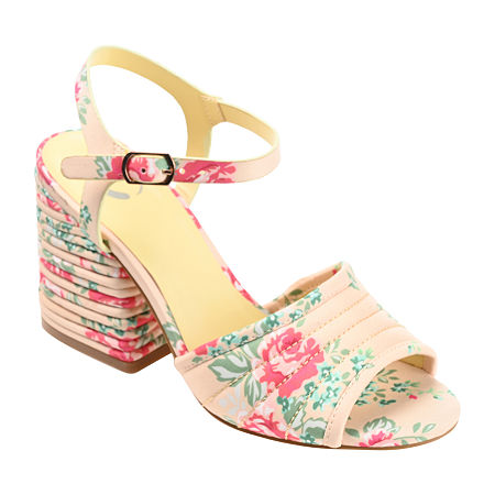 Click here for Journee Collection Charmaine Womens Open Toe Stack... prices