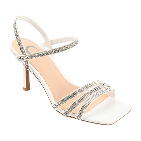 Click here for Journee Collection Coraa Womens Square Open Toe St... prices
