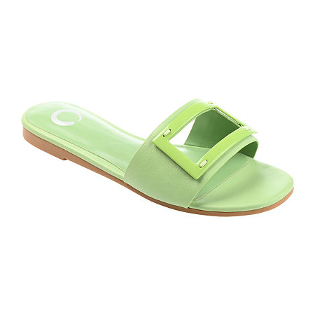Click here for Journee Collection Womens Clair Slide Sandals  7 1... prices