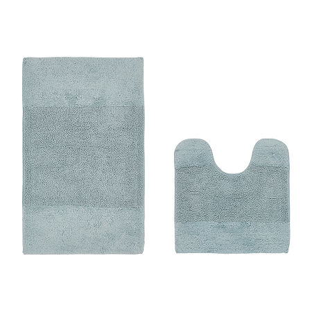 Click here for Better Trends Granada Bath Rug  One Size  Blue prices