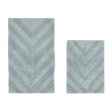 Click here for Better Trends Hugo Bath Rug  One Size  Blue prices