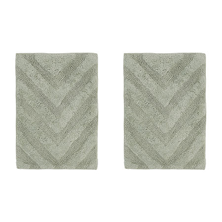 Click here for Better Trends Hugo Bath Rug  One Size  Green prices
