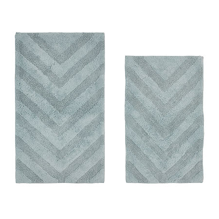 Click here for Better Trends Hugo Bath Rug  One Size  Blue prices