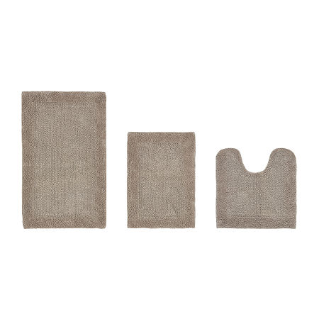 Click here for Better Trends Edge Bath Rug  One Size  Beige prices