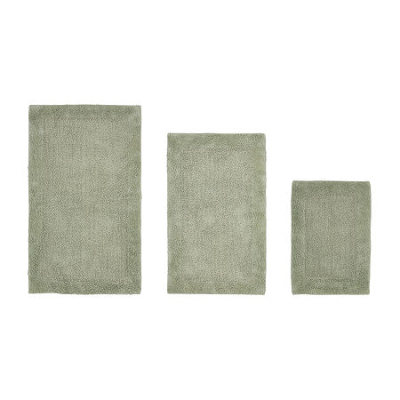 Click here for Better Trends Edge Bath Rug  One Size  Green prices