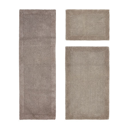 Click here for Better Trends Edge Bath Rug  One Size  Beige prices
