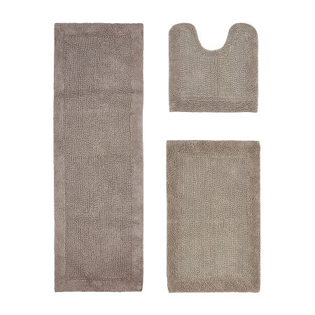 Click here for Better Trends Edge Bath Rug  One Size  Beige prices