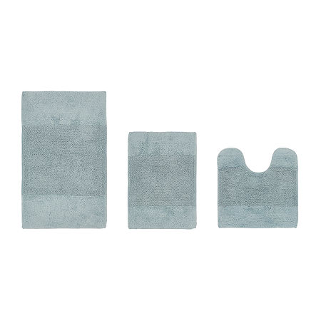 Click here for Better Trends Granada Bath Rug  One Size  Blue prices