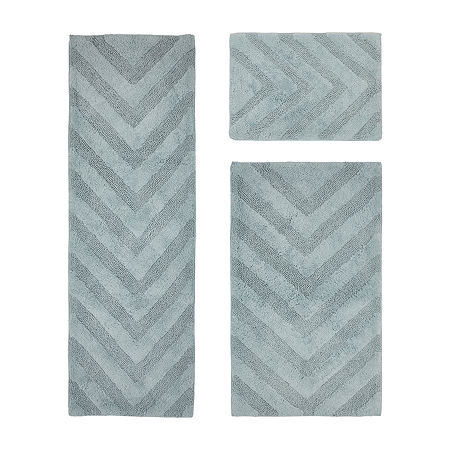 Click here for Better Trends Hugo Bath Rug  One Size  Blue prices