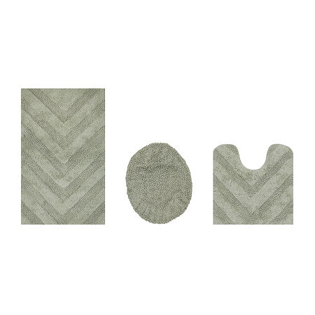 Click here for Better Trends Hugo Bath Rug  One Size  Green prices