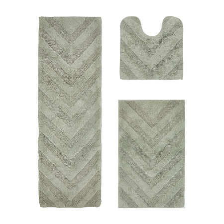 Click here for Better Trends Hugo Bath Rug  One Size  Green prices