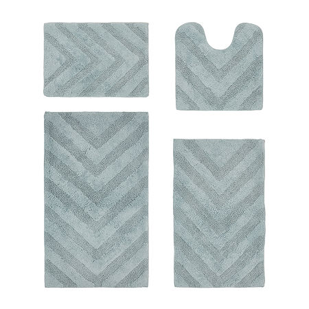 Click here for Better Trends Hugo Bath Rug  One Size  Blue prices