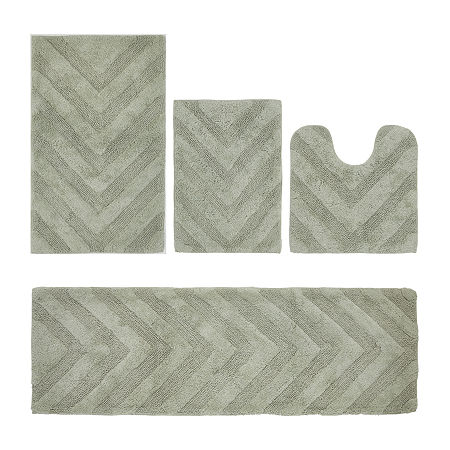 Click here for Better Trends Hugo Bath Rug  One Size  Green prices