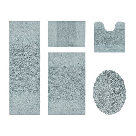 Click here for Better Trends Granada Bath Rug  One Size  Blue prices