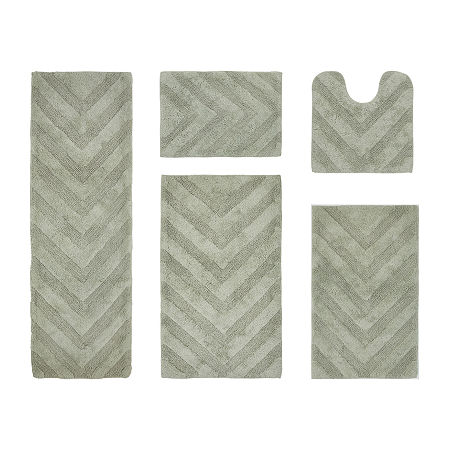 Click here for Better Trends Hugo Bath Rug  One Size  Green prices