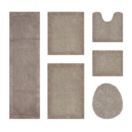 Click here for Better Trends Edge Bath Rug  One Size  Beige prices