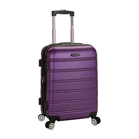Rockland Melbourne 20 Hardside Carry-On Spinner - Purple