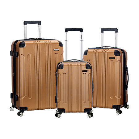 Click here for Rockland Sonic Hardside Luggage  One Size  Yellow prices