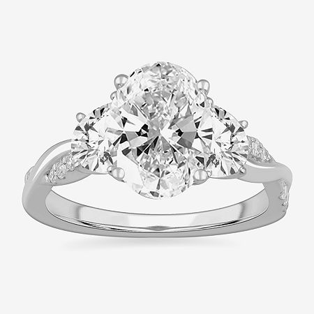 Click here for (G-H / Si1-Si2) Womens 3 3/4 CT. T.W. Lab Grown Wh... prices