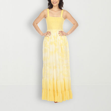 Click here for Womens White Mark Smocked Ruffle Maxi Dress prices