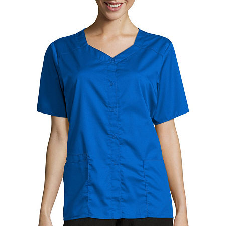 Click here for Wink Wonderwork Snap Front Womens Tag Free Scrub J... prices