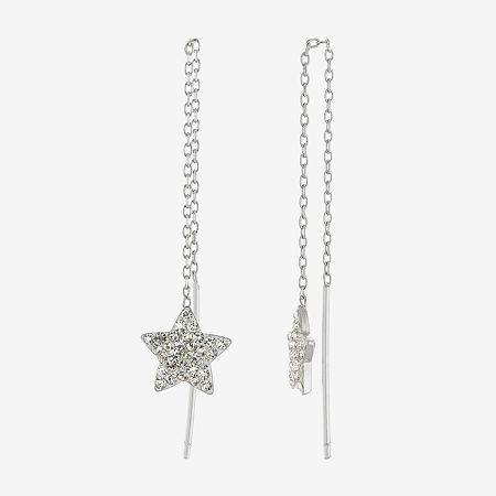 Click here for Silver Treasures Womens Crystal Sterling Silver St... prices