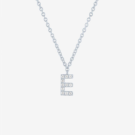 Click here for Lab-Grown (G-H / SI2-I1) Diamond Accent Initial Pe... prices