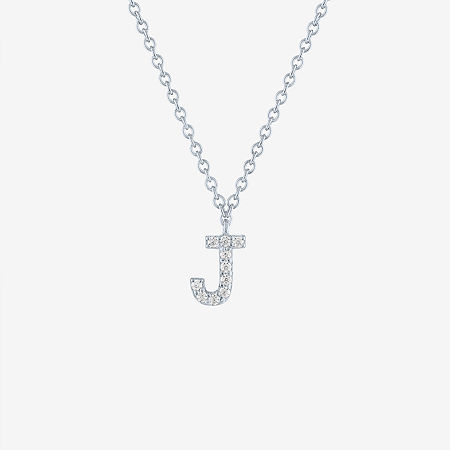 Click here for Lab-Grown (G-H / SI2-I1) Diamond Accent Initial Pe... prices