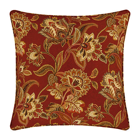 Royal Court Montecito Sham  European - Red