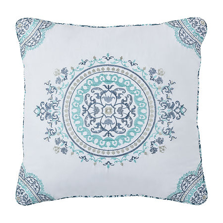 Click here for Royal Court Afton Decorative Pillow  16 x 16 - Blu... prices