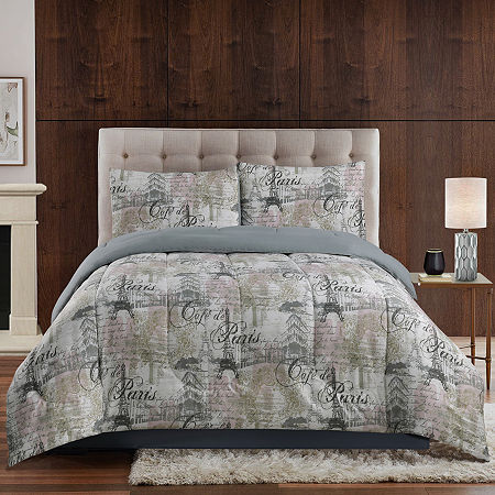 Click here for Hudson & Main Cafe Paris 3-pc. Reversible Comforte... prices